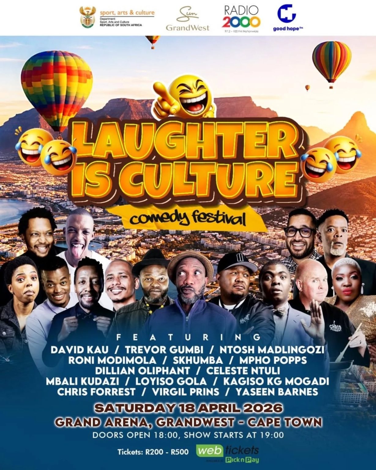 GrandWest Events Guide: Best Shows & Concerts in Cape Town